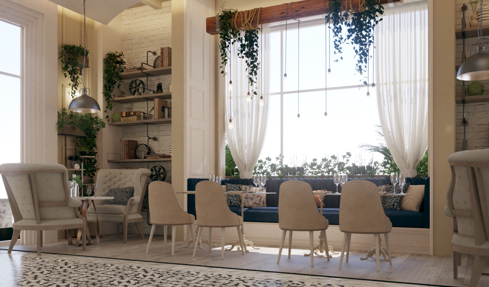 Paddock Restaurant - MOI Design | Interior Fit Out Company in Dubai